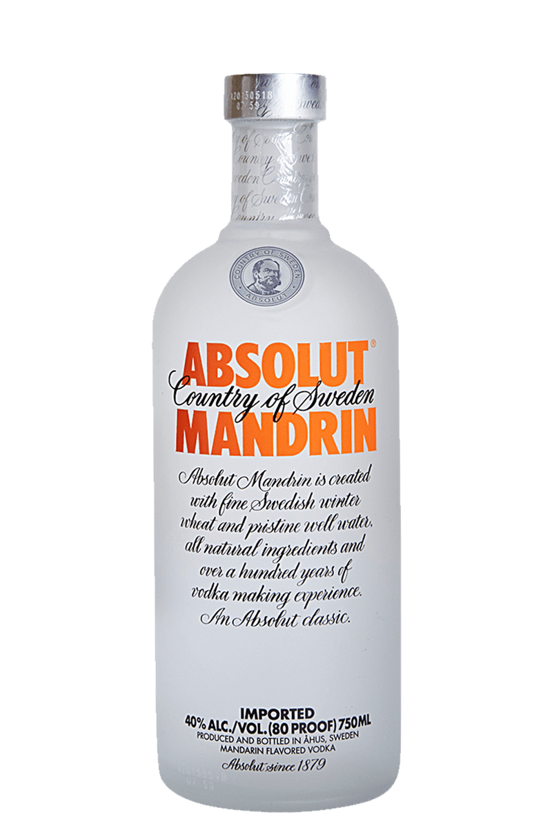 Absolut Mandrin Vodka 750 ML – Craft Spirits Exchange