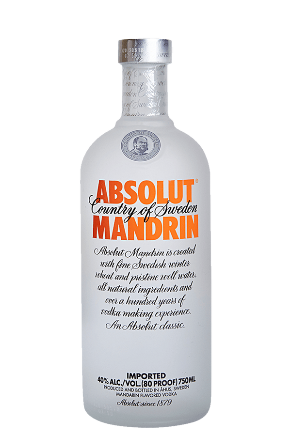 Absolut Mandrin Vodka 750 ML – Craft Spirits Exchange
