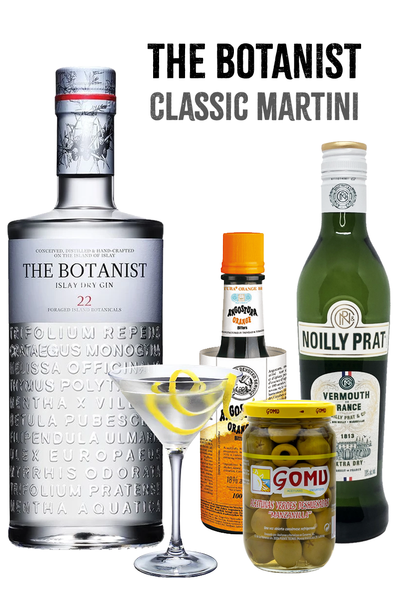 The Botanist Classic Martini Cocktail Kit – Craft Spirits Exchange