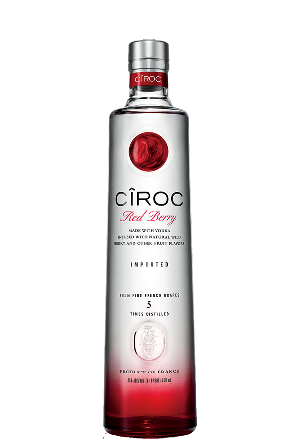 Ciroc Red Berry Flavored French Vodka 750 ML – Craft Spirits Exchange