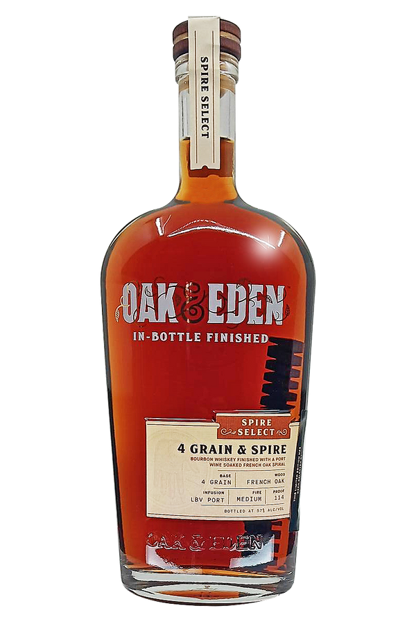Oak & Eden Spire Select 4 Grain & Spire Bourbon Whiskey – Craft Spirits ...